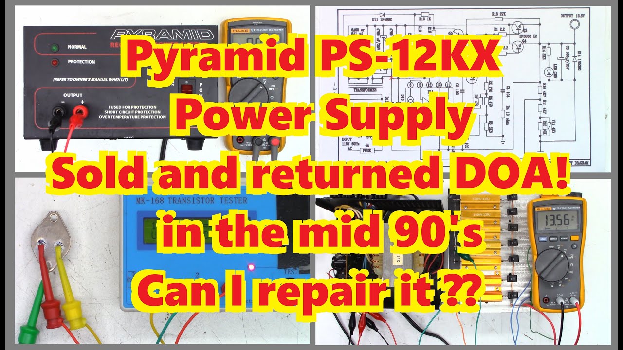 PS-12KX Pyramid Power Supply that I sold it new in the 90's and it was ...