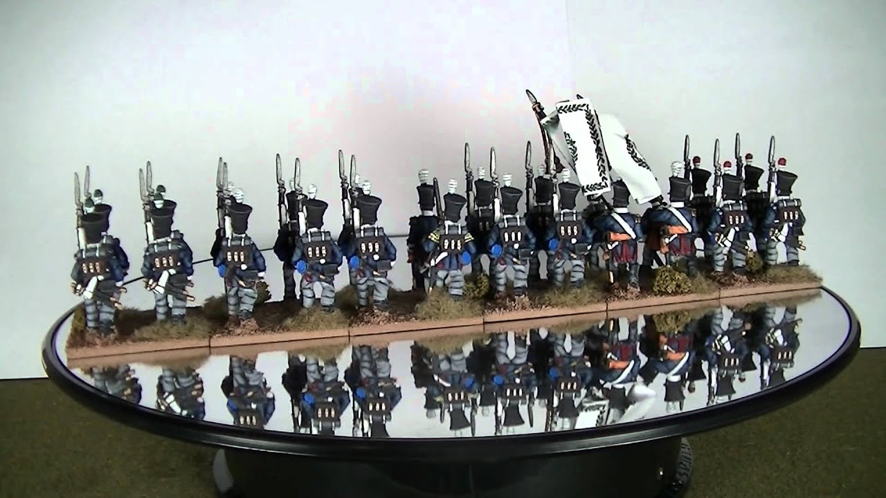 28mm Front Rank Dutch Line Infantry Battalion - YouTube