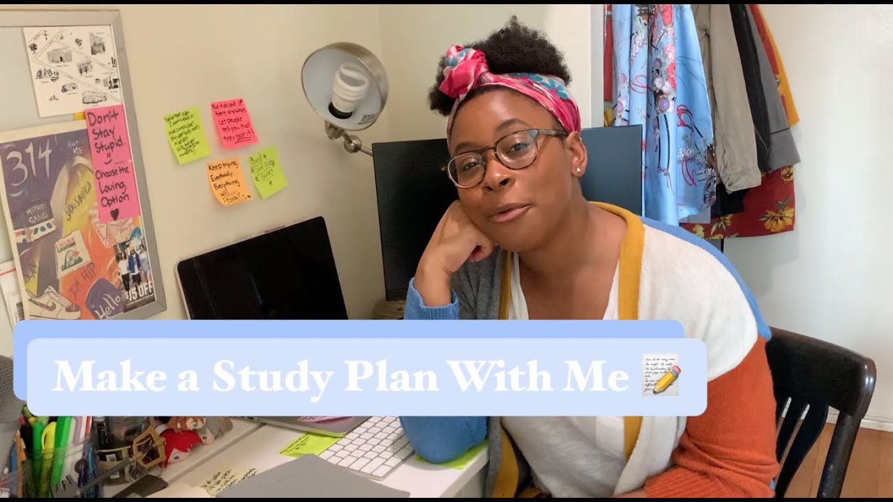 How To Create A Study Plan - YouTube