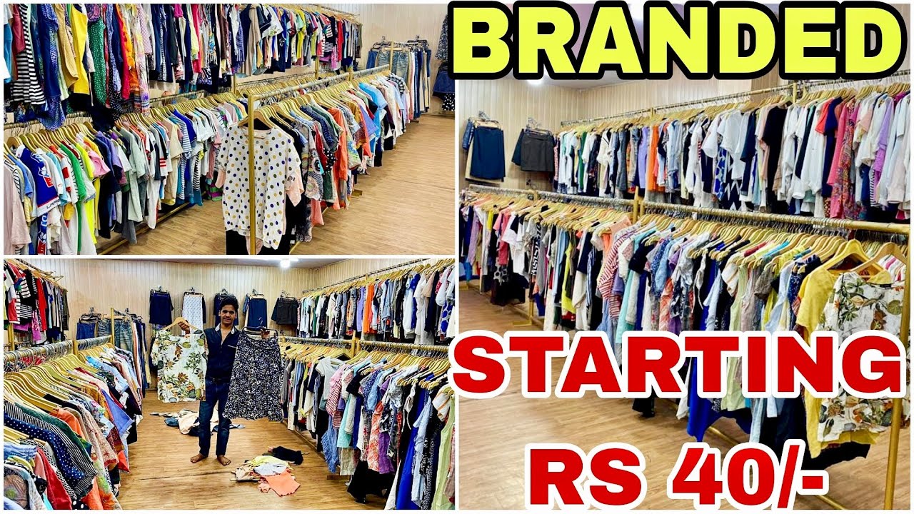 Cheapest Export Surplus Clothes Wholesale सिर्फ 40/- रूपये से शुरू ...