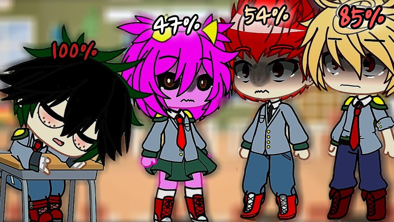 Showing how hard your life is || mha || bnha || deku Angst || #gacha ...