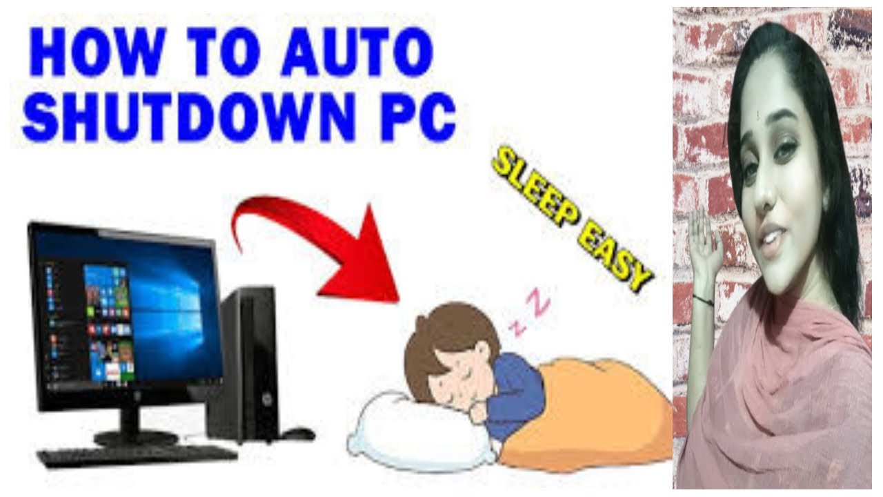 How to set pc auto Shutdown Timer in Windows 10 - YouTube