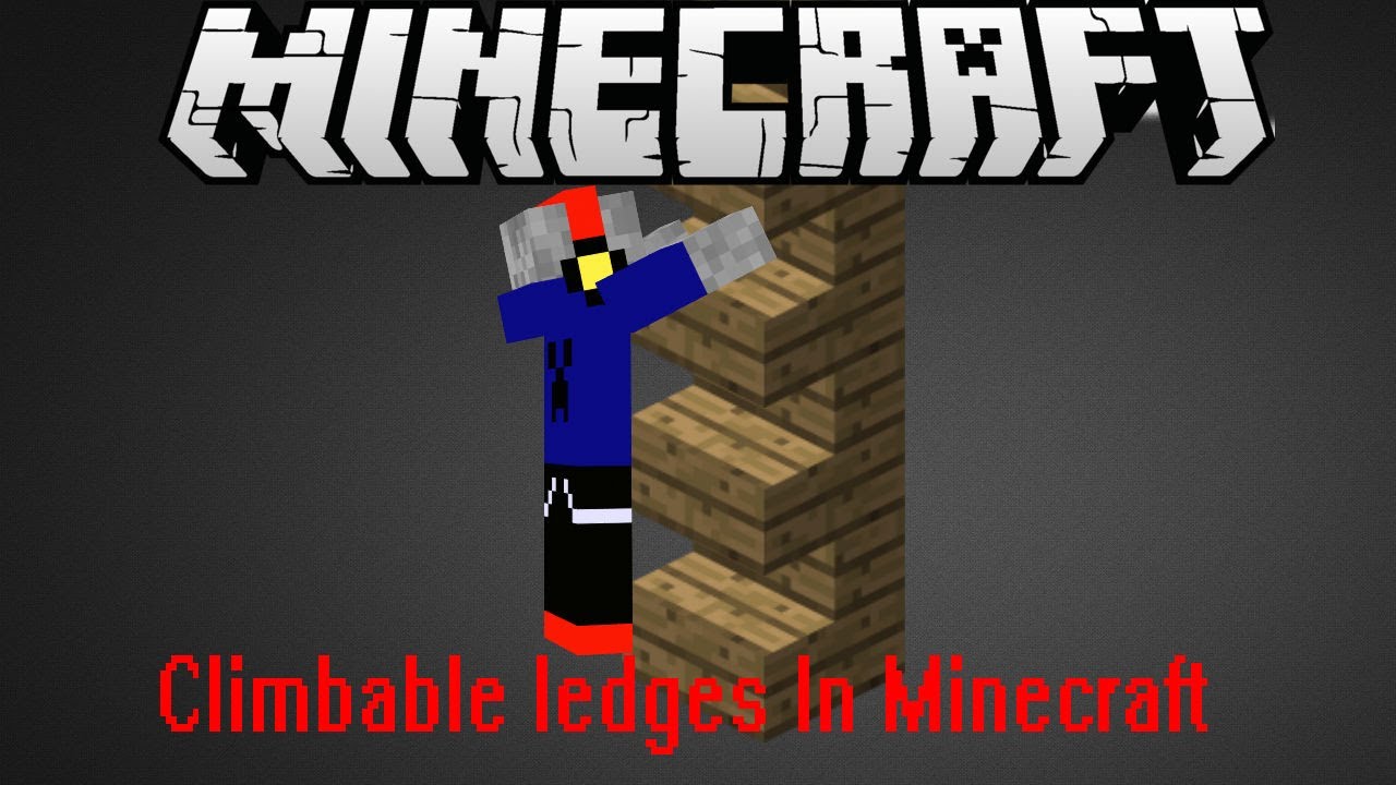 Climbable blocks in minecraft! - YouTube