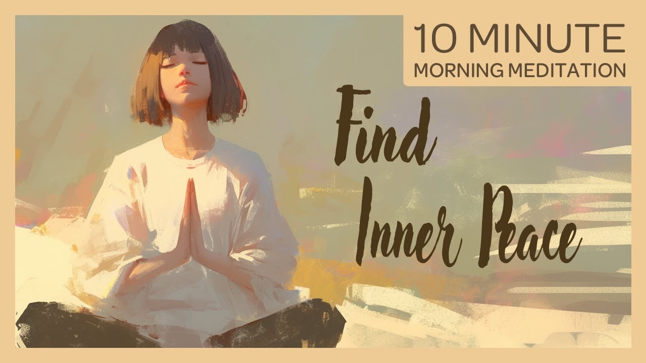 Find Inner Peace Amidst Chaos | 10-Minute Morning Guided Meditation ...