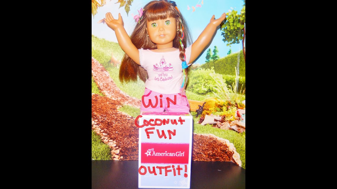 *CLOSED* GIVEAWAY Win American Girl's Coconut Fun Outfit! - YouTube