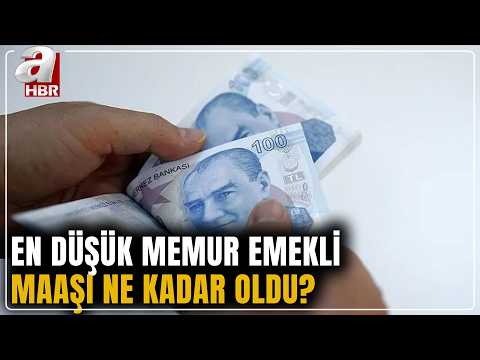 Memur ve Emekli Maaşları Ne Kadar Oldu? | A Haber