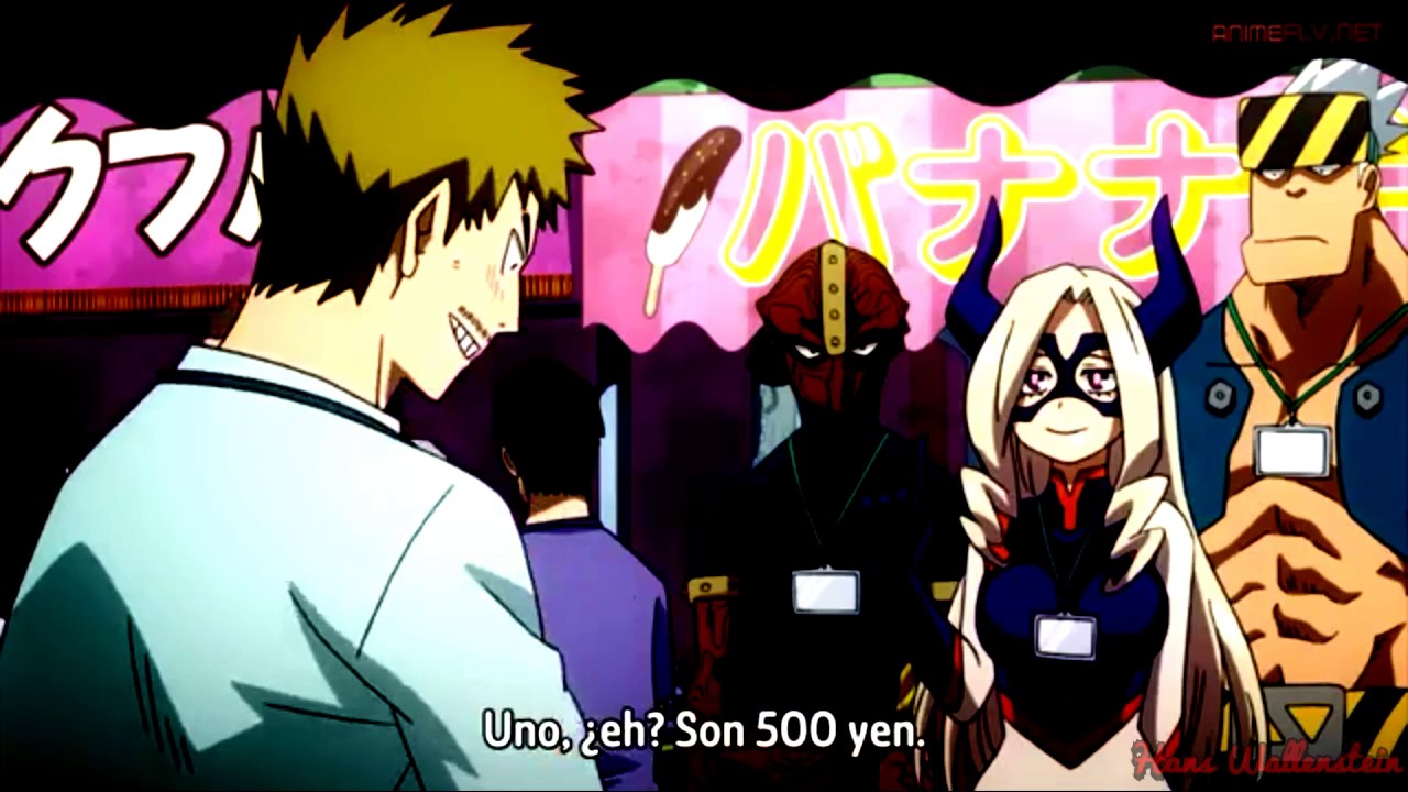 Mount Lady consiguiendo comida gratis/ Boku no hero academy season 2 ...