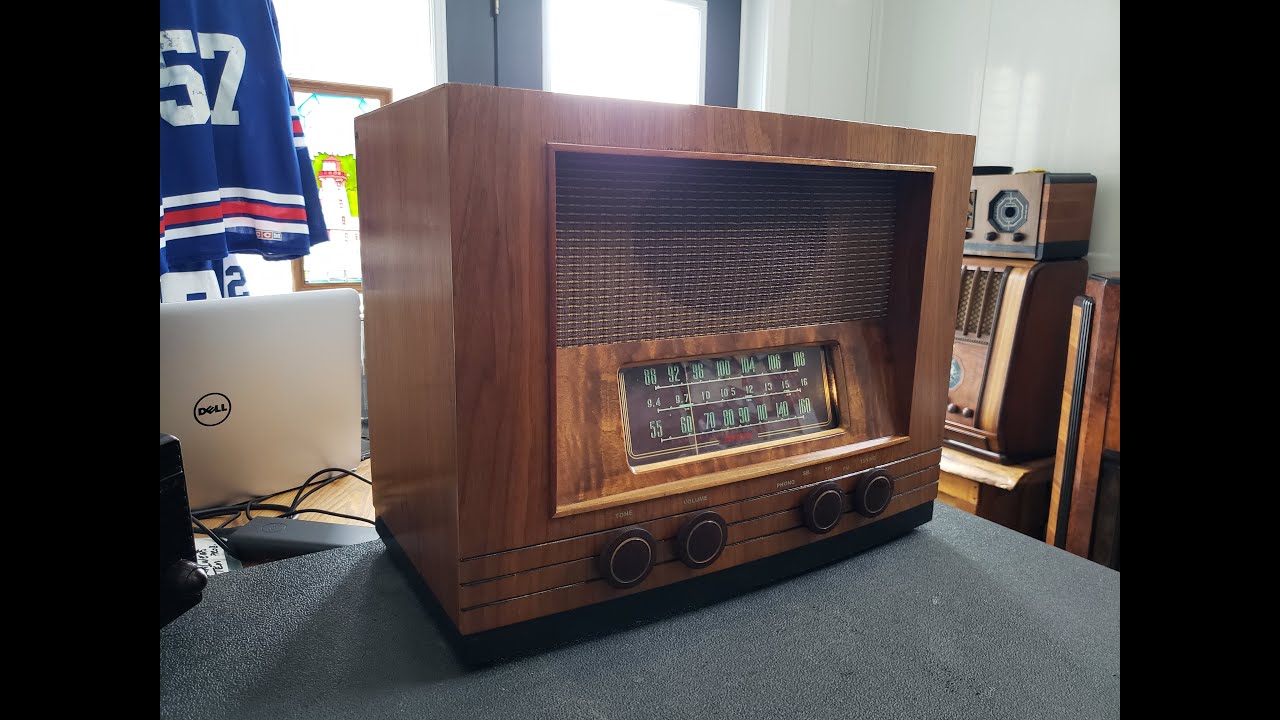 RCA Model 80 - 1947 - YouTube