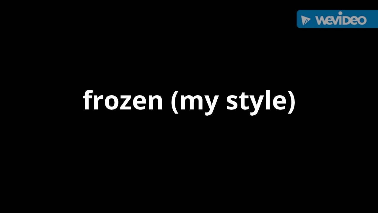 frozen (my style) cast video - YouTube