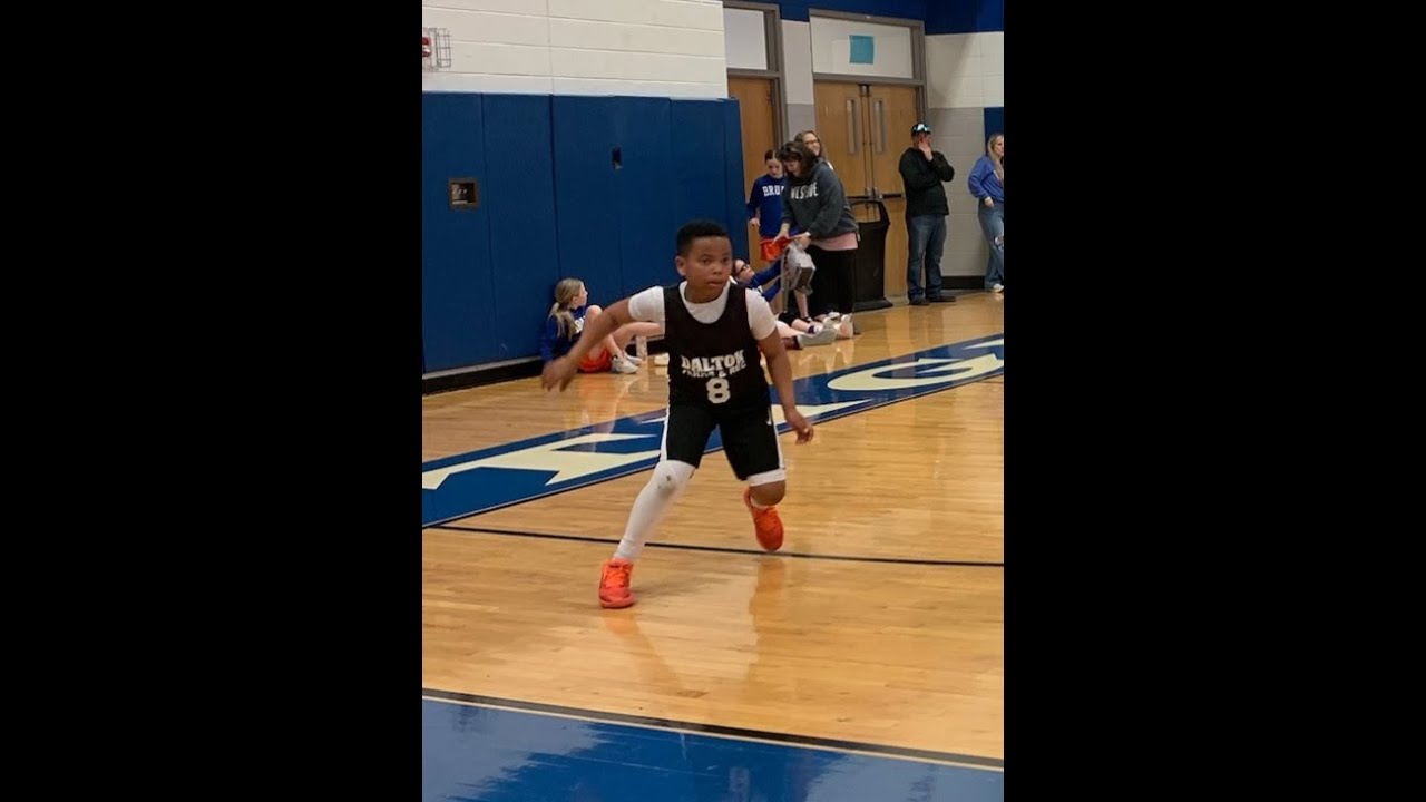 #8 Trace Pinson - Dalton Cats at the Stockburger Shootout - YouTube