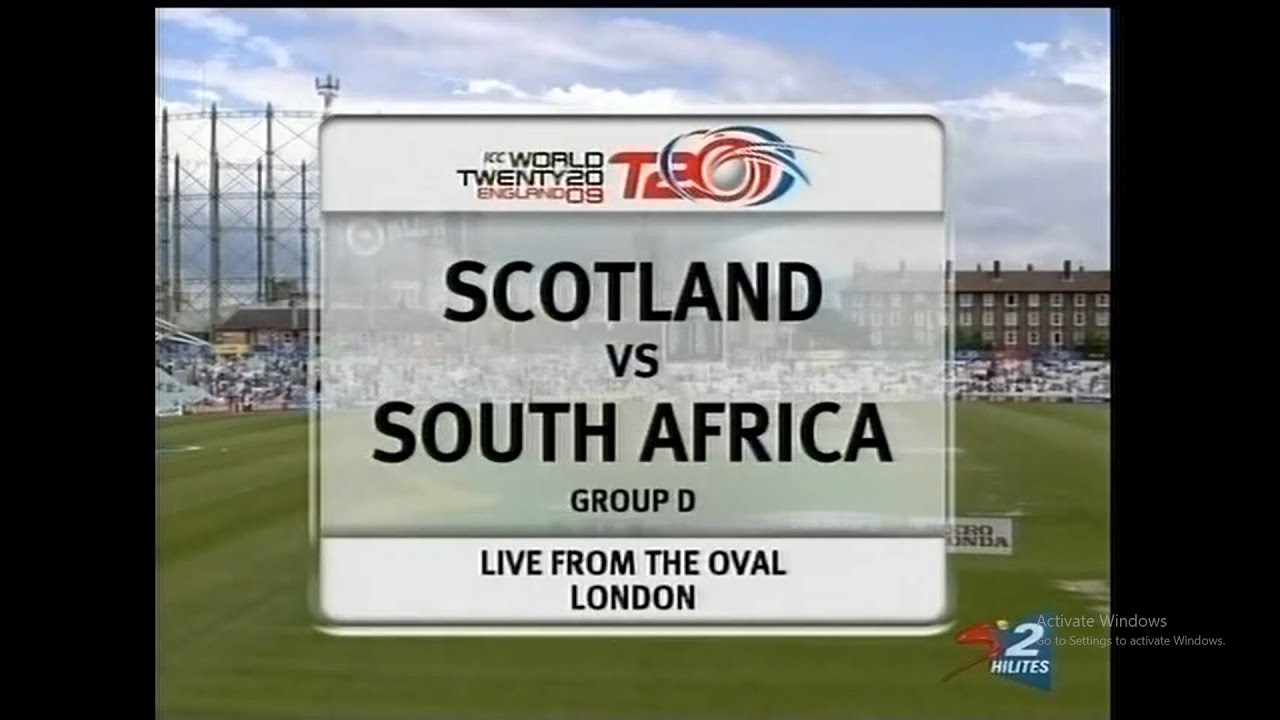 [Match 5] South Africa vs Scotland ICC T20 World Cup 2009 - YouTube