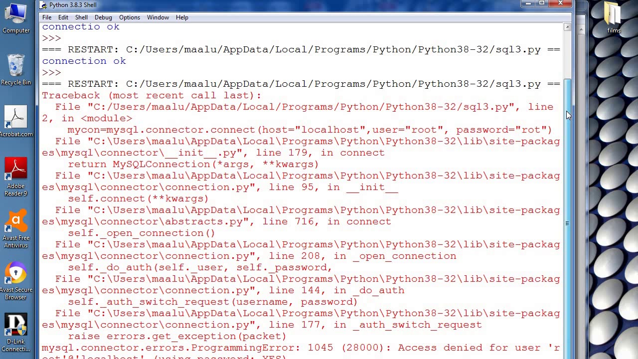 Python Mysql Connectivity Practical Session Part 1 Youtube