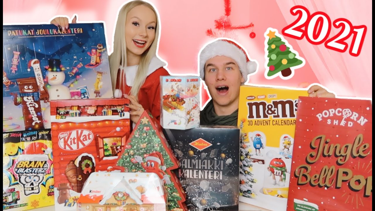 TESTISSÄ JOULUKALENTERIT 2021 - YouTube