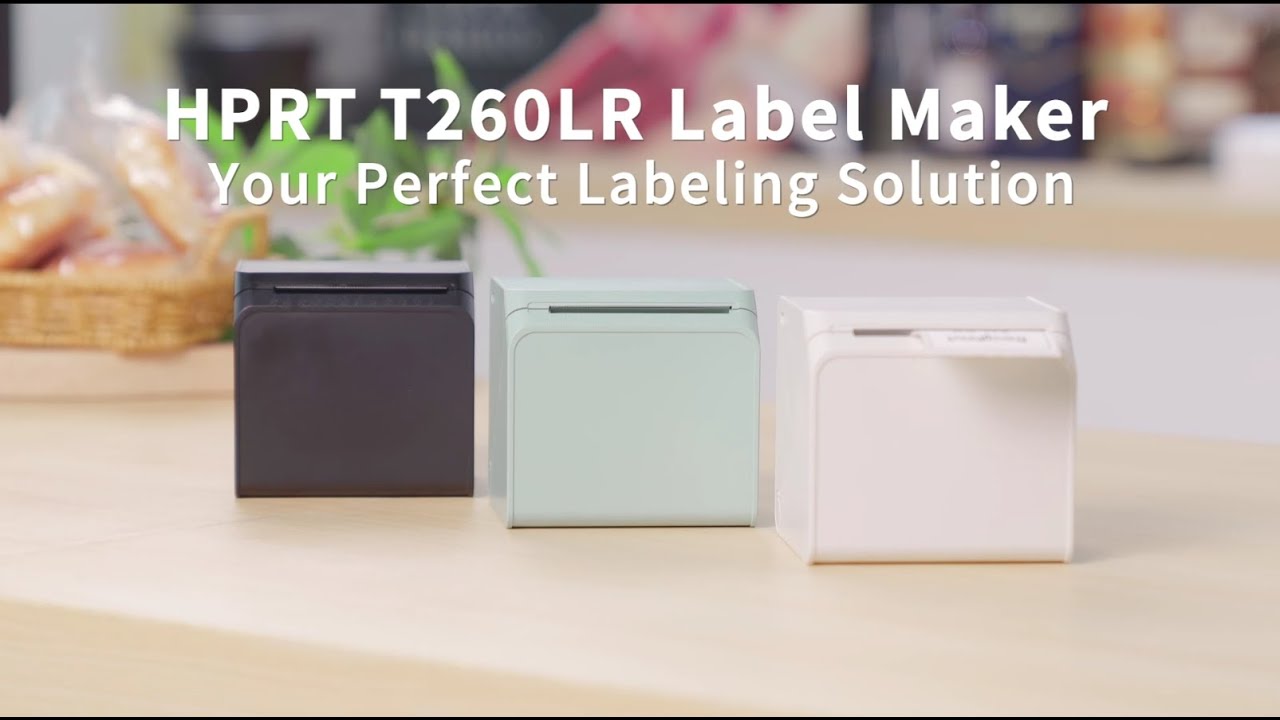 HPRT T260LR Label Maker: Your Perfect Labeling Solution - YouTube