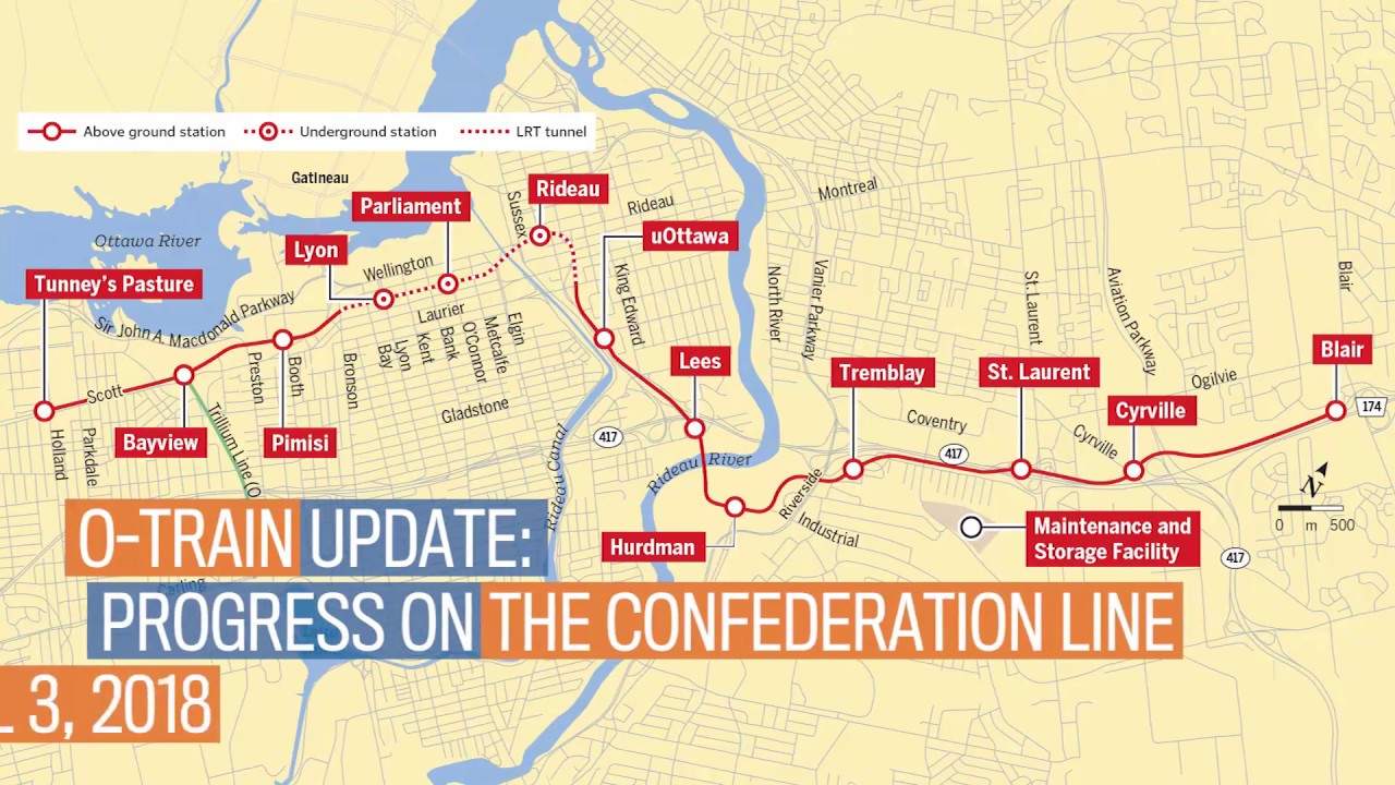 Welcome To OC Transpo 178- O Train Update a look at the Confederation ...