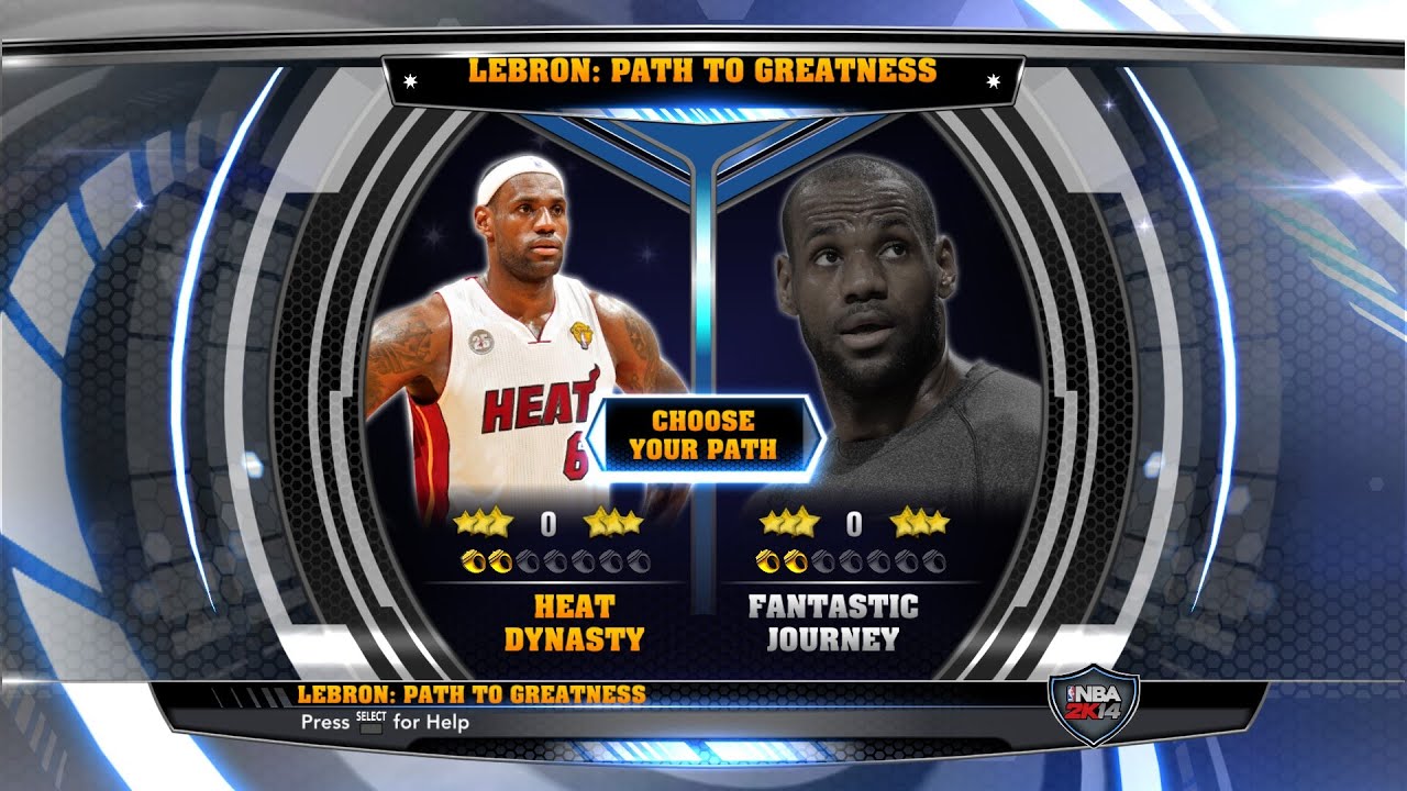 NBA 2K14 - Lebron Path To Greatness (Part 1) - YouTube