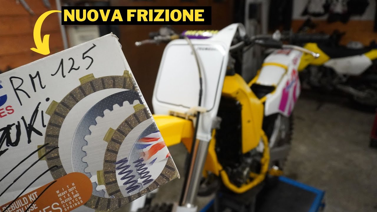 MONTO LA NUOVA FRIZIONE ALL' RM125 | RESTYLING RM 125 1991 EP.1 - YouTube