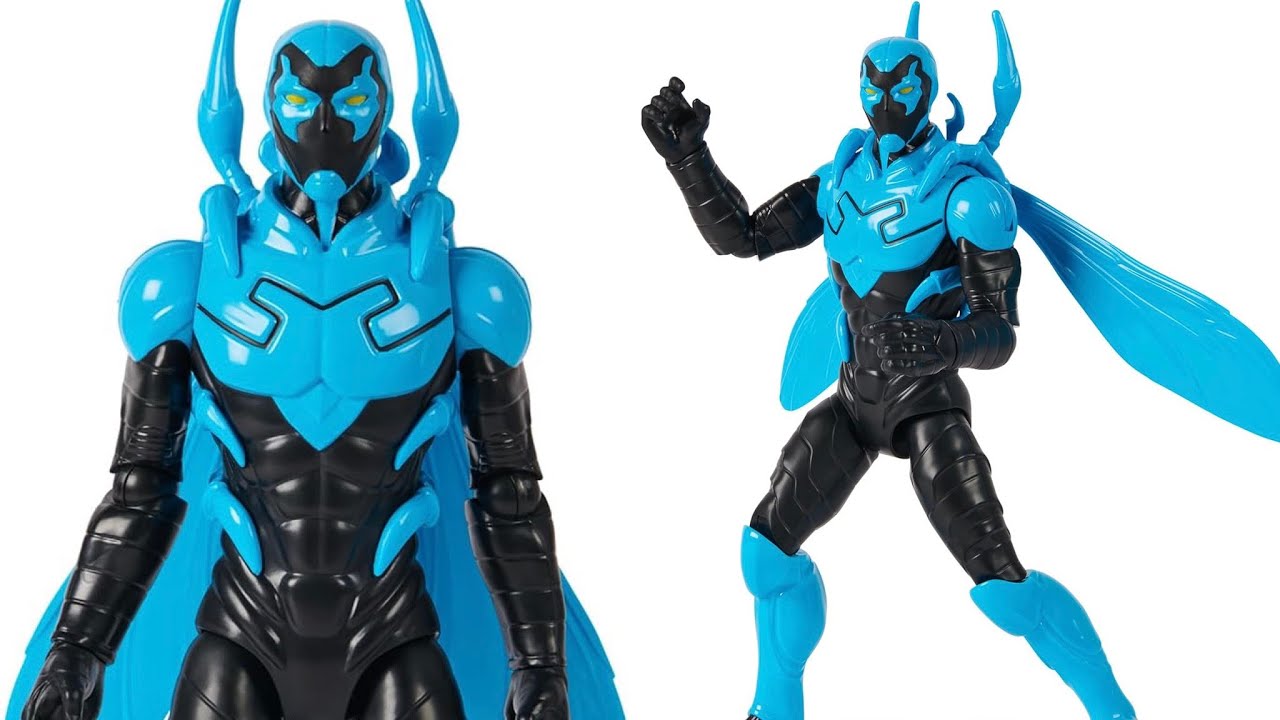 New spinmaster dc comics blue beetle 12 inch action figure revealed ...