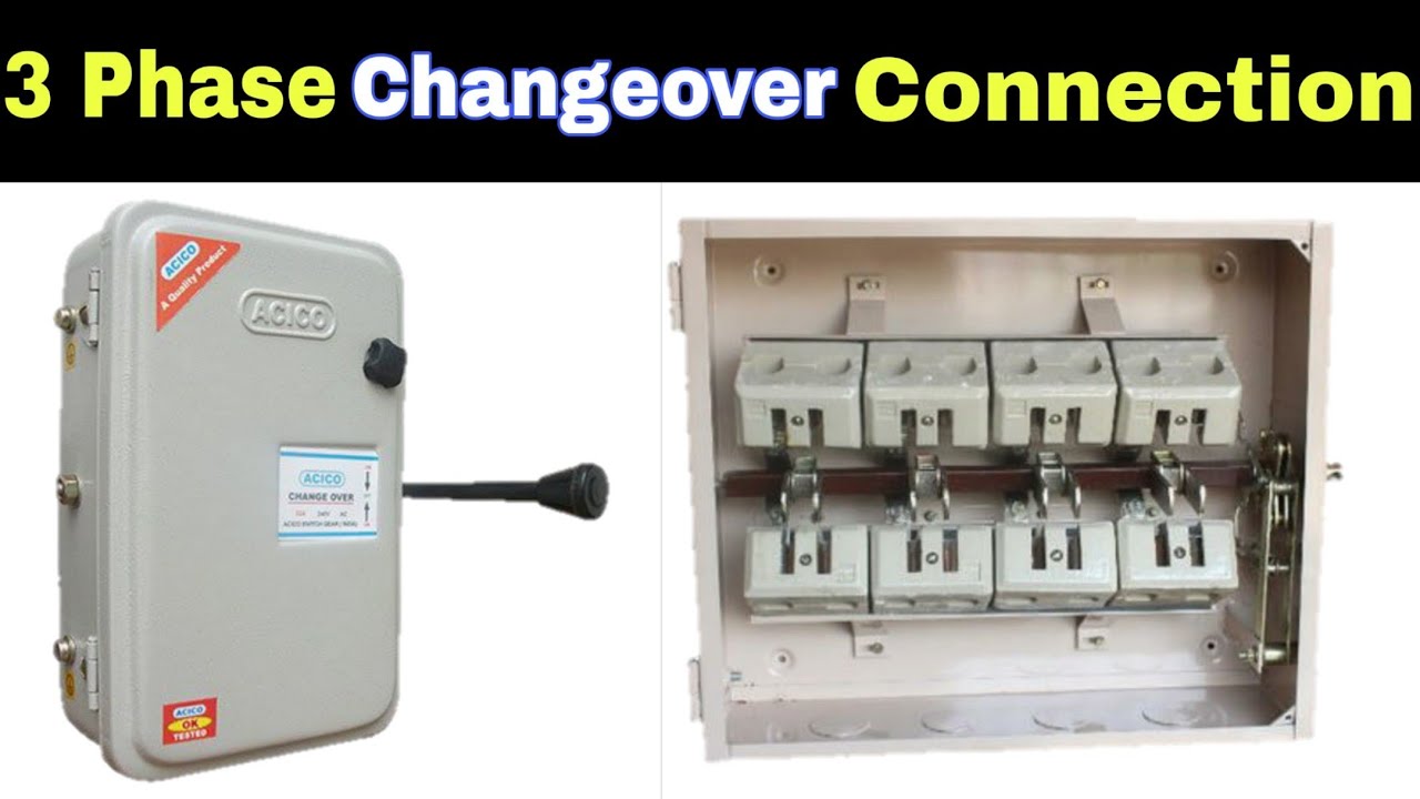 changeover connection/3 phase changeover connection/3 phase changeover ...