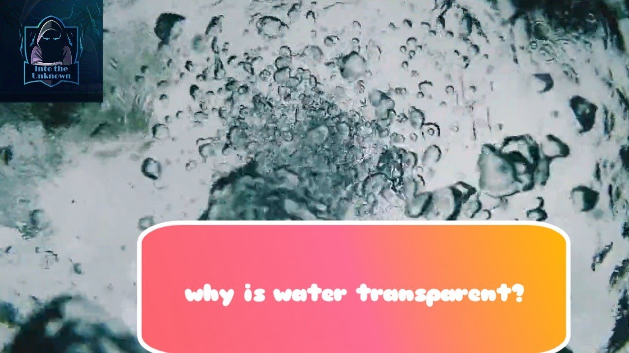 Why water/glass is transparent? - YouTube