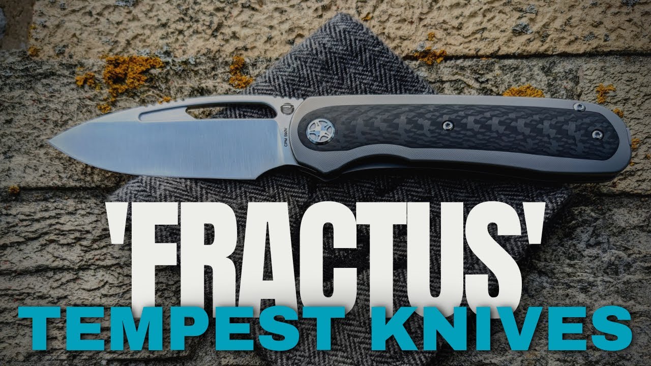 The Latest Design from Tempest Knives - the 'Fractus' Short-term ...