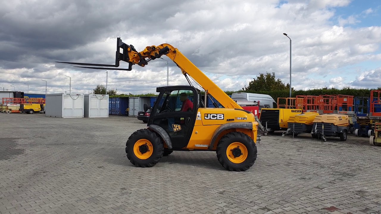 JCB 527-55 Rok 2012 - YouTube