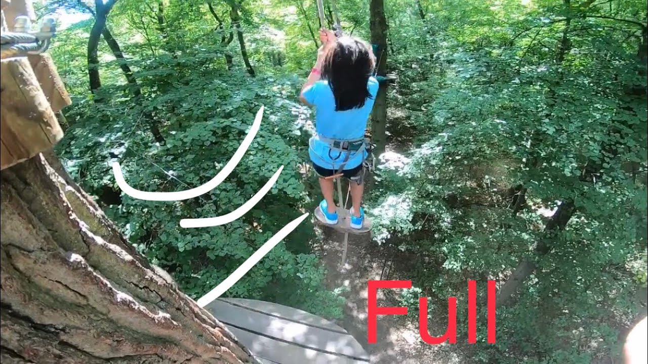 Treetop parkour (full) - YouTube