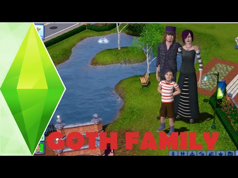The Sims 3 - Goth family - Waiting Game - YouTube