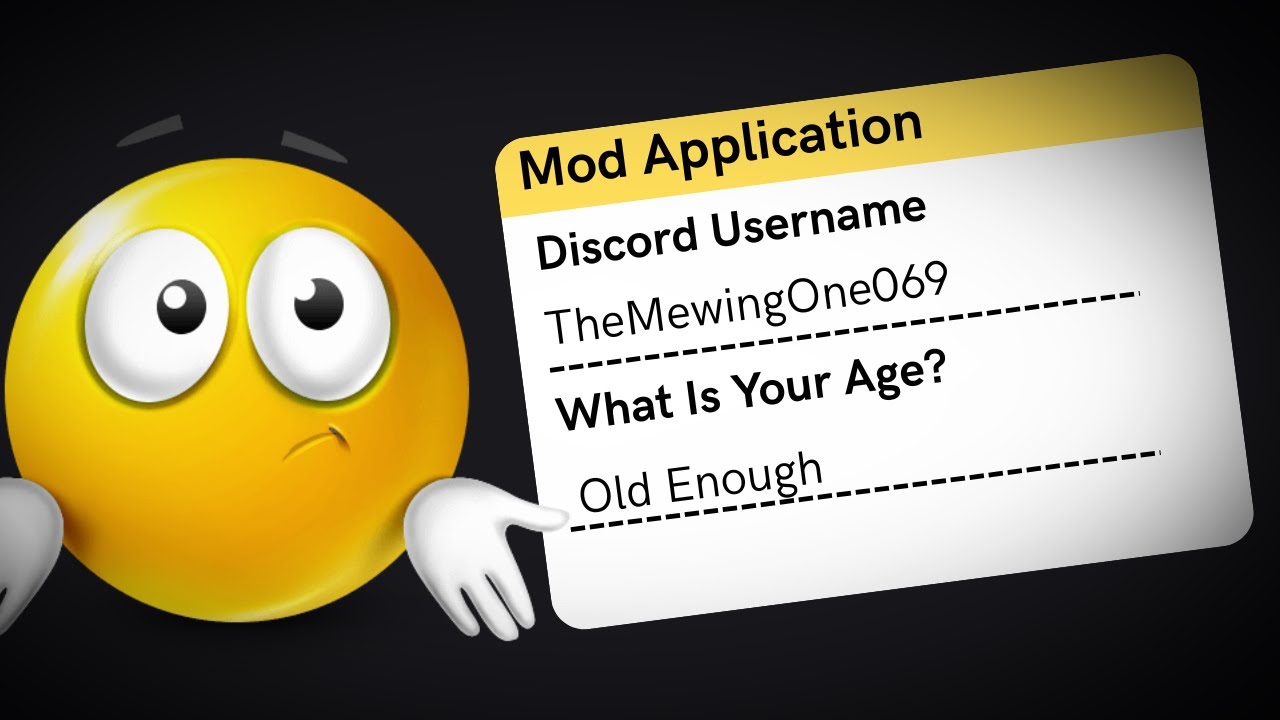 🔥Reviewing YOUR Discord Mod Applications🔥 - YouTube