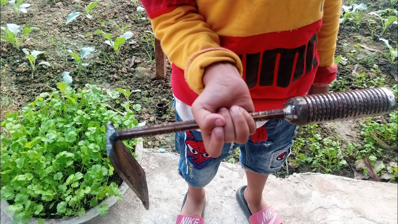 Unique Handle Agriculture Hand Tool !! Garden tool!! - YouTube