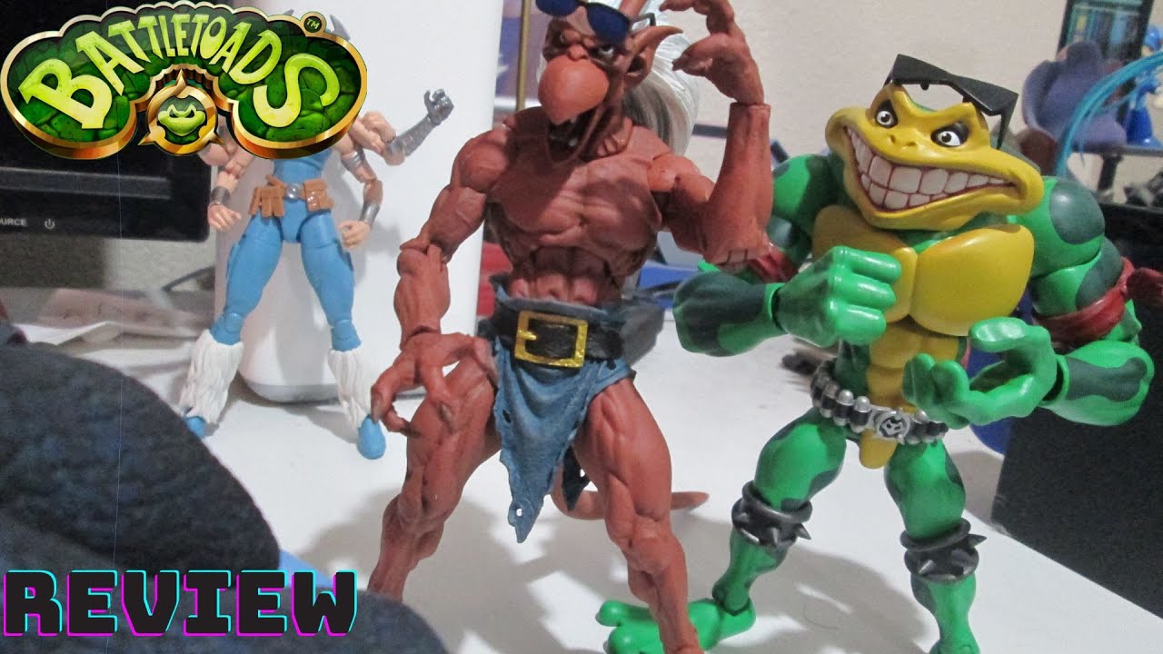 This is Just so Rad Premium DNA RASH Battletoads Action Figure Review ...