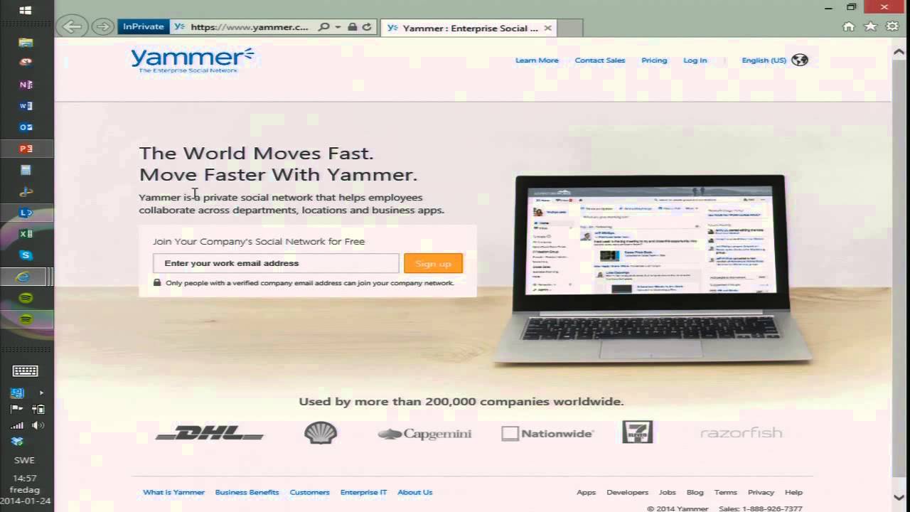 Varför Social och Yammer? - Atefeh Sebdani - YouTube