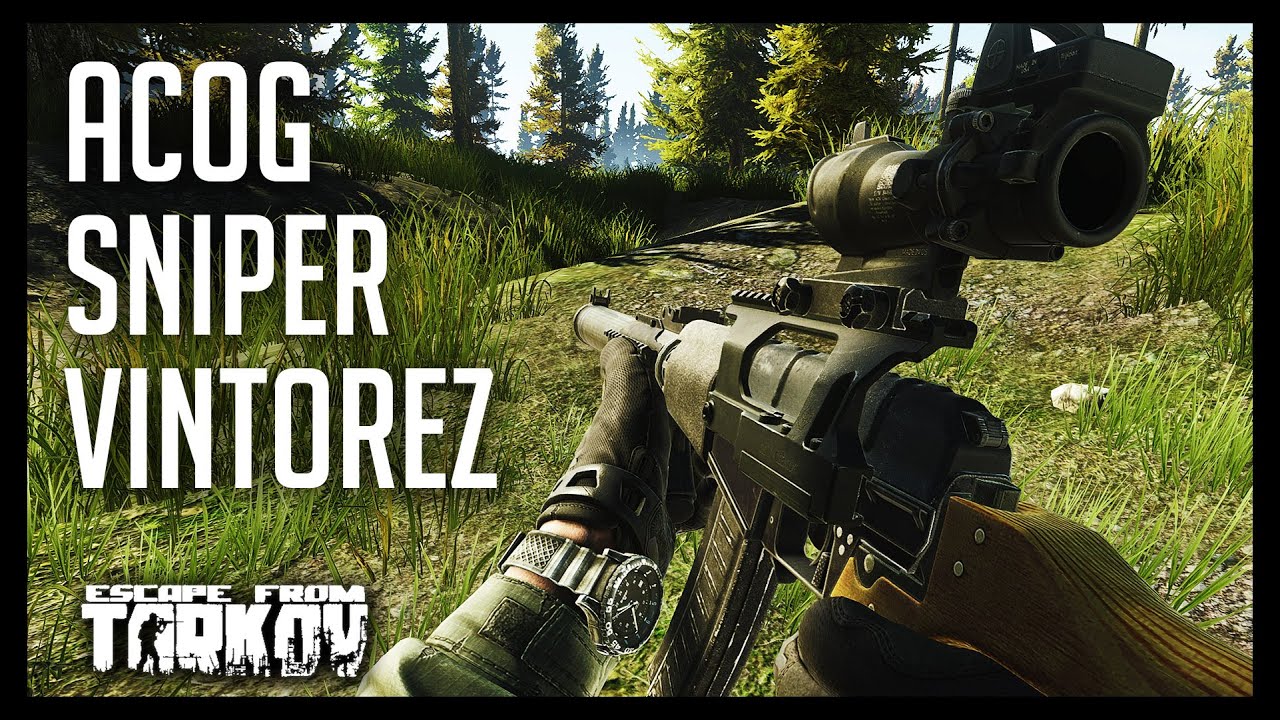 VSS Sniping with ACOG? - Is It Good? - Ecape From Tarkov - YouTube
