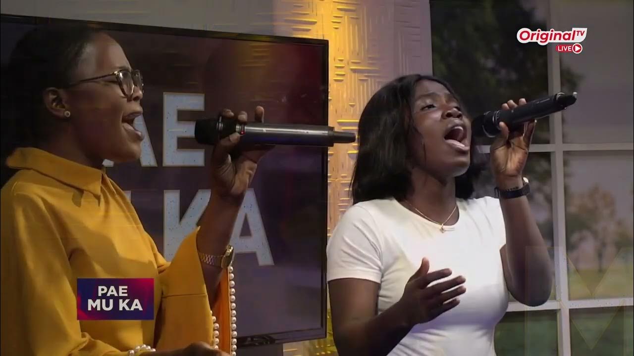 Isaac Danful at Original TV Live Worship on Pae Mu Ka Show with Aba Guy Guy - YouTube