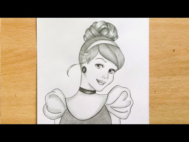 Pencil Sketches Of Disney Characters