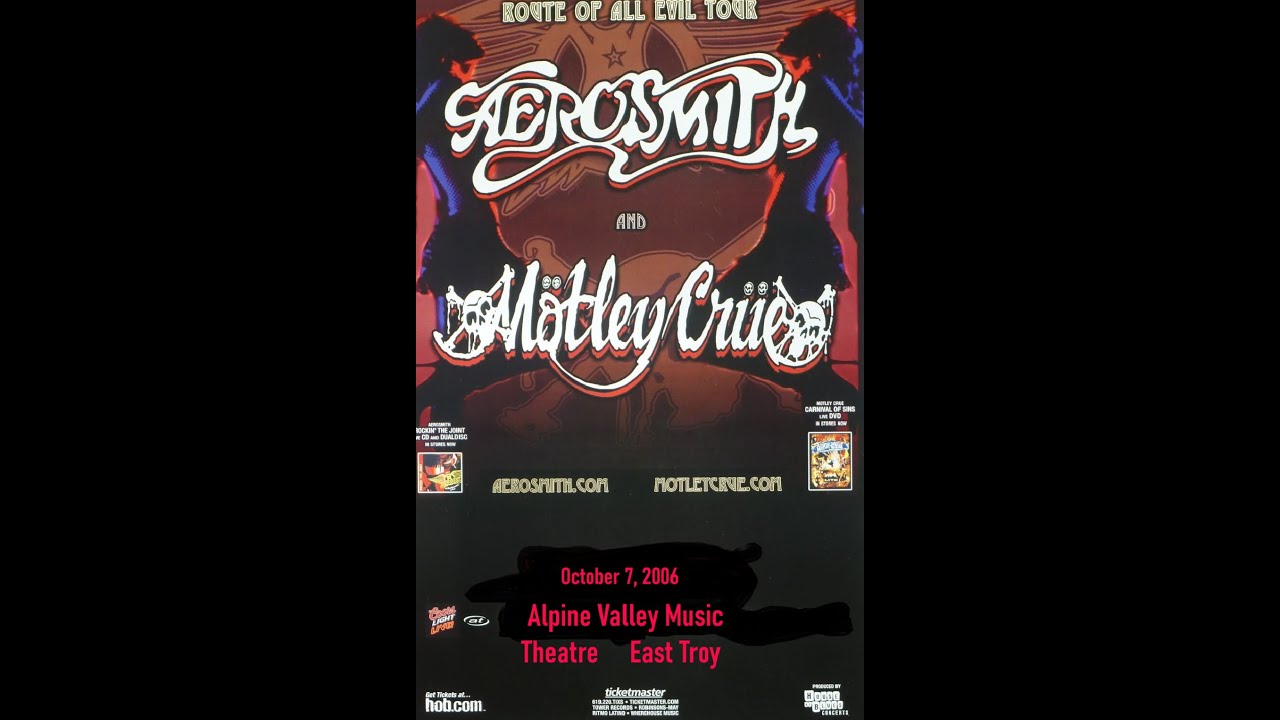 Aerosmith Oct 7, 2006 Alpine Valley - YouTube