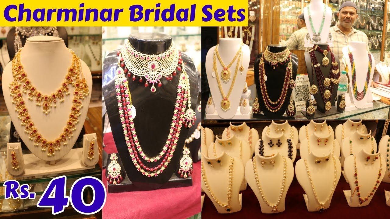 Charminar Bridal Sets Pearl Sets AD Stone Jewellery Manufacturer ...