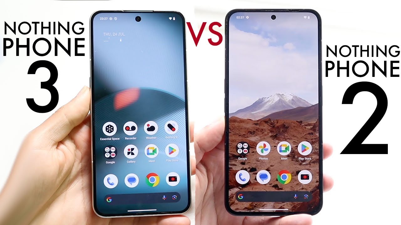 Nothing Phone 3 Vs Nothing Phone 2! (Comparison) (Review) - YouTube