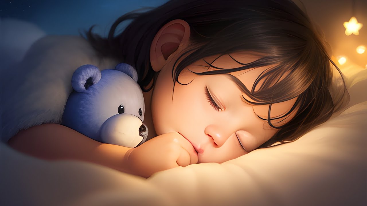⭐ lullaby for go to sleep 🌙 1hr of a bedtime melody to fall asleep fast ...