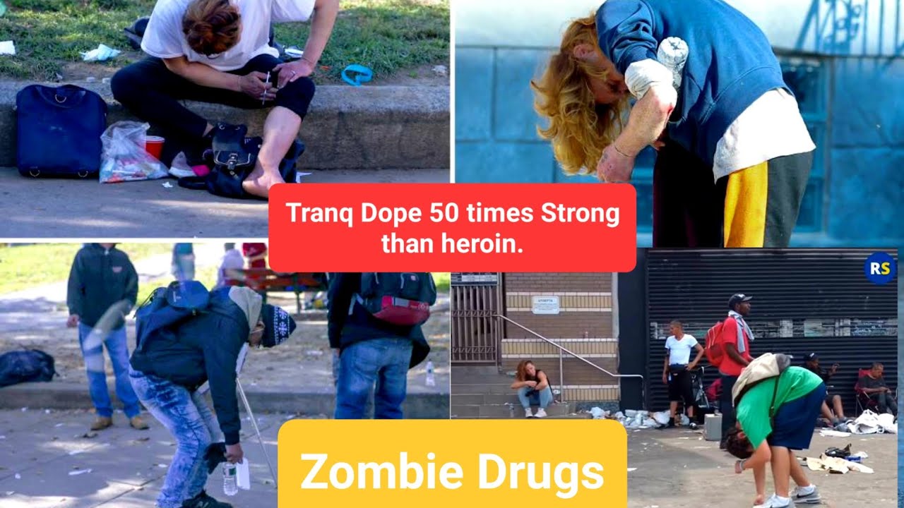 Zombie Drugs City😱 // Tranq Dope //😯 - YouTube
