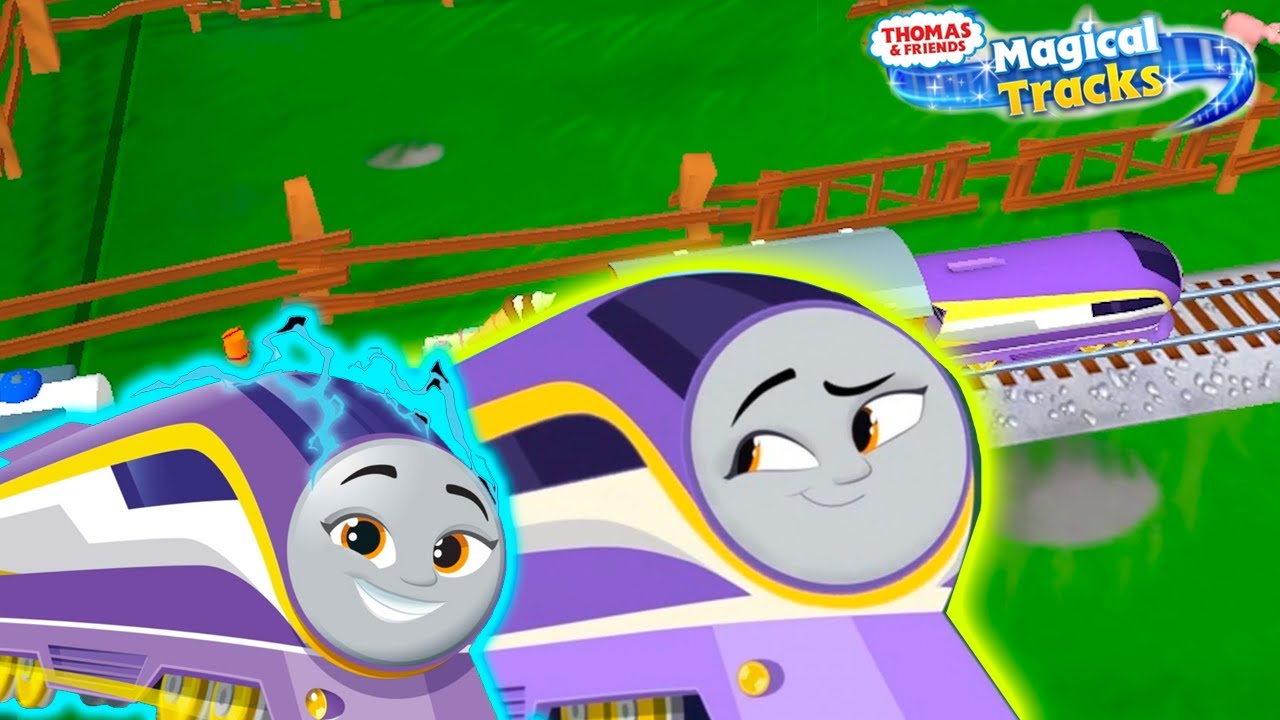 🚂⭐💜Thomas & Friends Magical Track #193 Kana Very Fast Engine Zooms ...