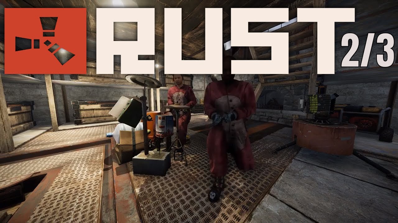 THE BUNNY GANG BAND| HOUSE PARTY | Part 2/3 | RUST GAMEPLAY - YouTube