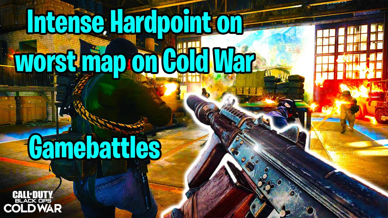 WE WON A CDL MATCH ON THE WORST MAP IN COLD WAR!!!: 2v2 hardpoint on ...