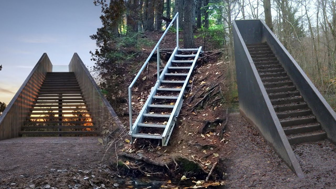Strange Stairs in the Woods Mystery - YouTube