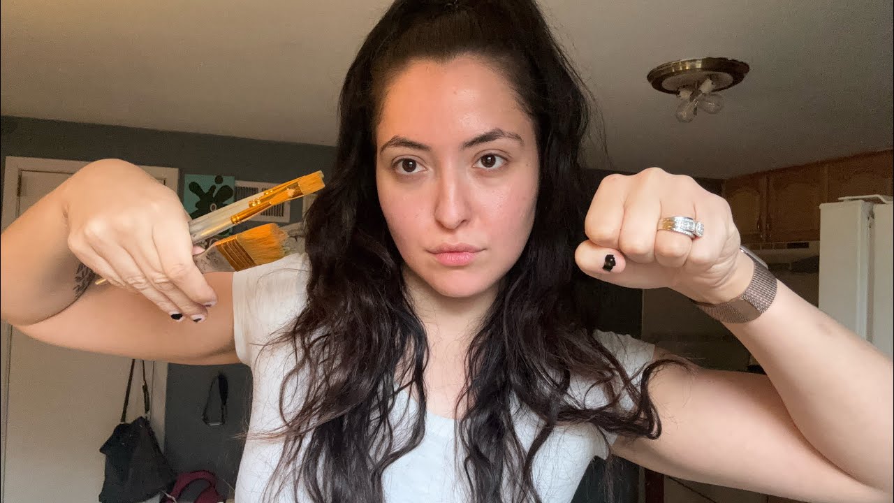 ASMR Punching & Painting You - YouTube