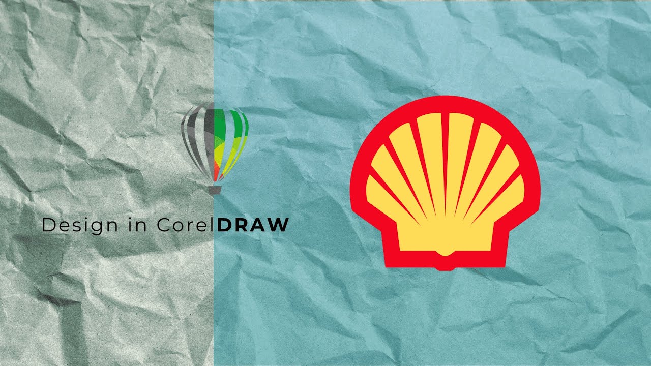 Tutorial Bikin Logo Shell || COREL DRAW || Intanaz - YouTube