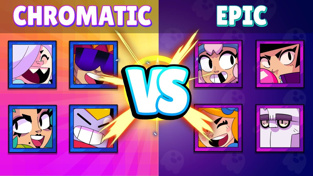 CHROMATIC vs EPIC BRAWLER | Brawl Stars - YouTube
