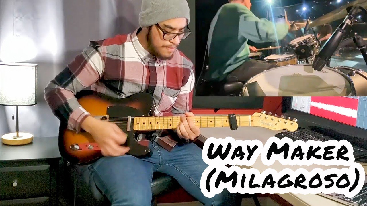 Way Maker (Milagroso) - Ish Melton (Drum Cam) | Guitar Cover - YouTube