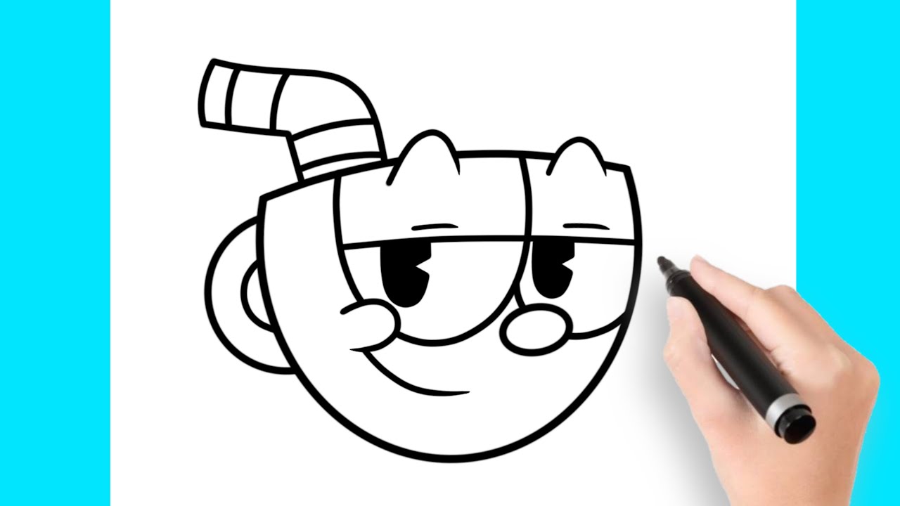 Como dibujar a Cuphead - How to Draw Cuphead - YouTube