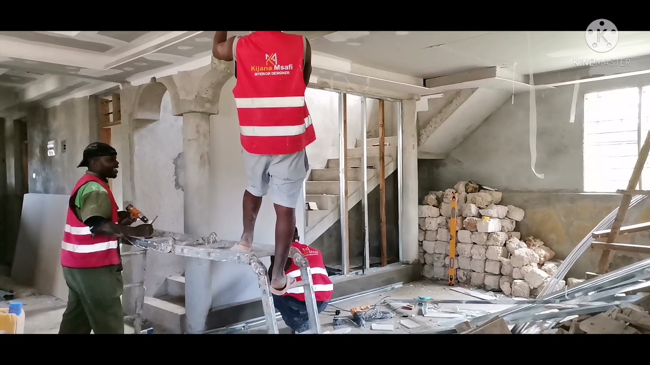 Modern inbuilt Tv cabinet made with Gypsum boards...| INTERIOR DESIGN ...